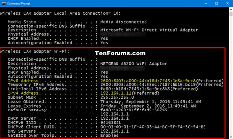 How To Find Ip And Mac Address On Windows 10 Stereogase