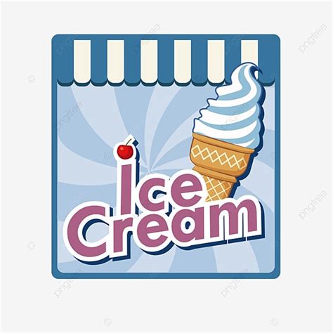 컬러 아이스크림 라벨 스티커 아이콘 일러스트 상용 가능 푸른 아이스크림 단식통 Png 일러스트 및 벡터 에 대한 무료 다운로드 Pngtree