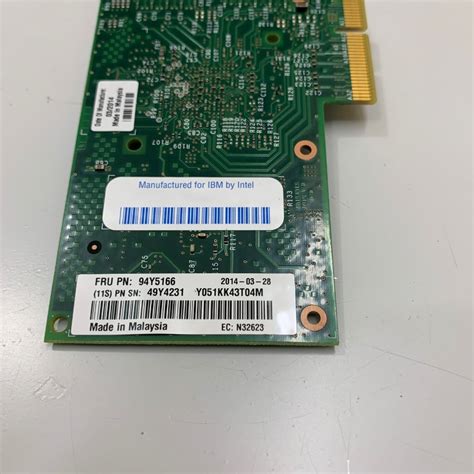 Intel Ibm I340 T2 Pci E Ethernet Dual Port Server Adapter Card 49y4231