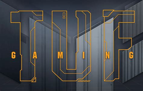 Обои серый Asus Gaming английские буквы Tuf Asus Tuf Gaming АСУС на телефон и рабочий стол