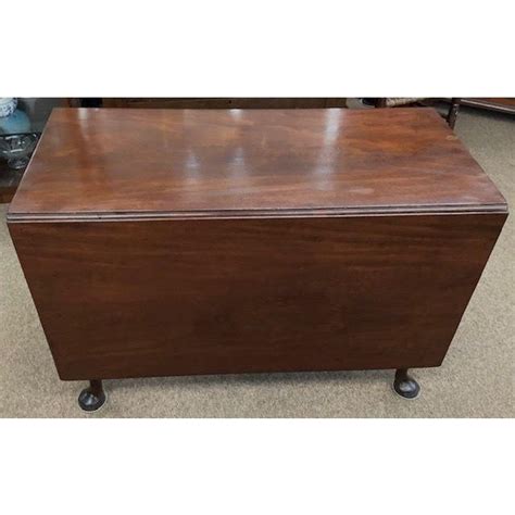 Antique 18th Century English Mahogany Queen Anne Swing Leg Drop Leaf