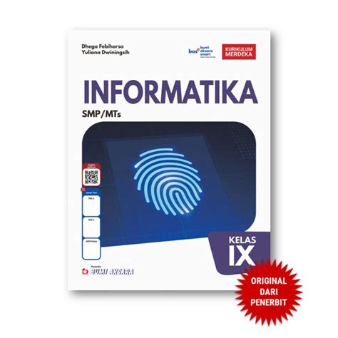 Informatika Kelas Ix Smp Mts Kurikulum Merdeka Bumi Aksara Lazada Indonesia