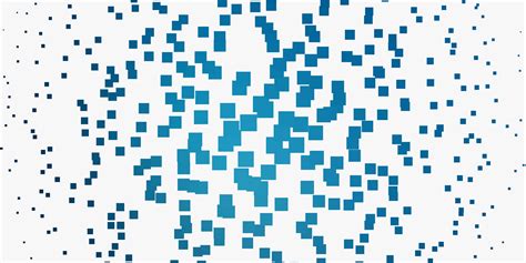 Light Blue Vector Pattern In Square Style Illustration With A Set Of Gradient Rectangles