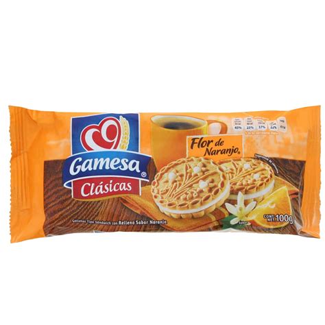 Galletas Gamesa Clásicas Flor De Naranjo 100 G— Farmacia Santa Fe