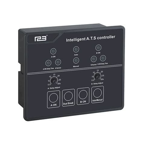 ats controller lcd current detection automatic transfer switch