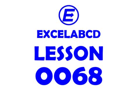 Lesson68 Countifs And Sumifs Function In Excel Excelabcd