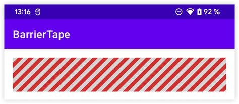Barriertape 🚧 Implementation Of The Barrier T Codekk Androidopen