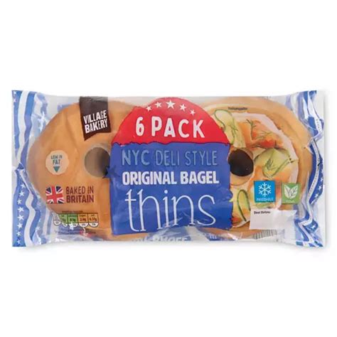 Original Bagel Thins Aldi Uk