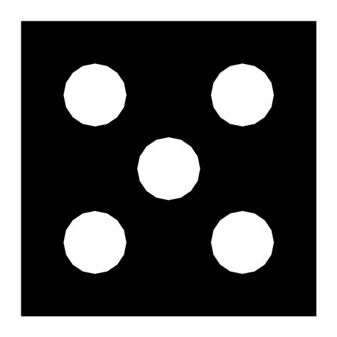 Die 5 Vector SVG Icon - SVG Repo