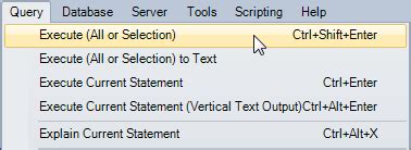 mysql - Execute statement by shortcut in MySQLWorkbench - Stack Overflow
