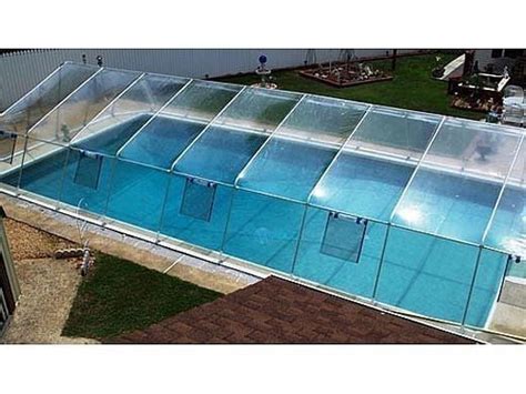 Fabrico Sun Dome All Vinyl Dome for InGround Pools | 24' x 46' | 211535 ...