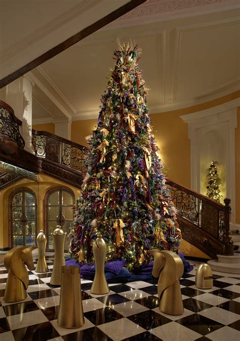 Claridges X Burberry Daniel Lee Designs The 2025 Christmas Tree The
