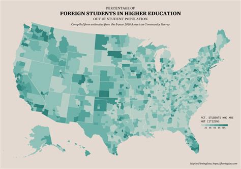 choropleth map chart types flowingdata