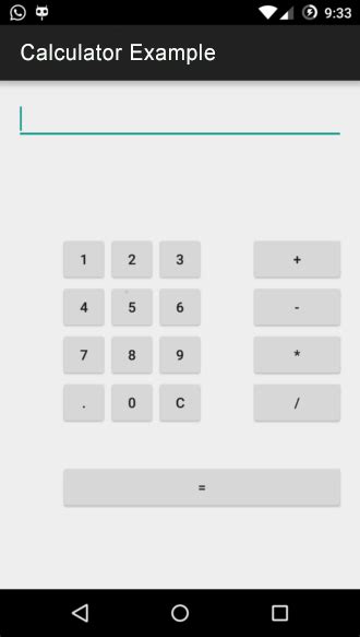 How To Create Simple Calculator Android App Using Android Studio Crunchify