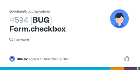 [bug] form checkbox · issue 594 · goadmingroup go admin · github