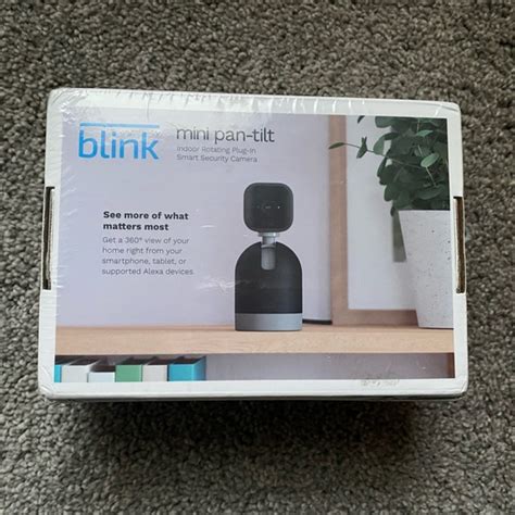Blink Cameras Photo And Video Blink Indoor Rotating Plugin Smart Security Camera Mini Pantilt