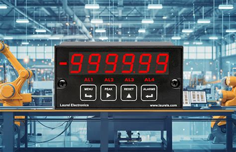 Panel Meter For Serial Input Digit Display Remote Display Laurel Electronics LLC