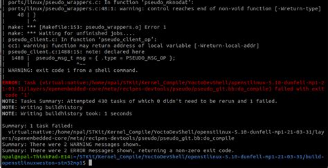 Solved Compile Kernel Using Bitbake Stmicroelectronics Community