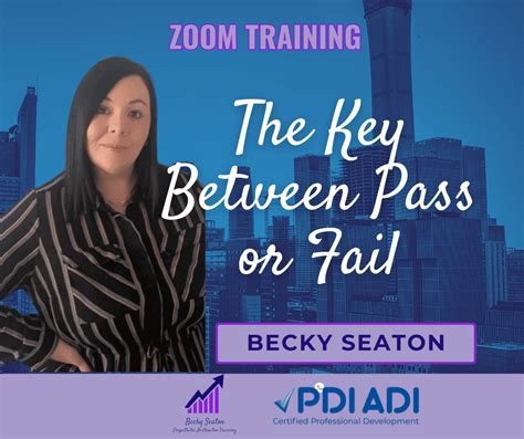 The Key Between Pass Or Fail Pdiadi National Driving Instructor Development