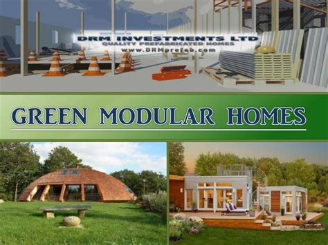 Green Modular Homes