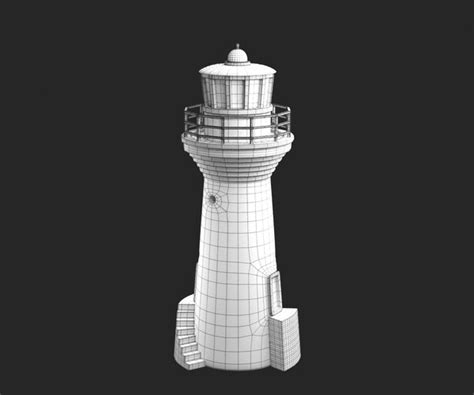 Artstation Lighthouse 3d Model Resources