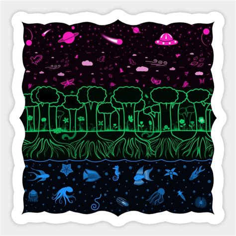 Layers Of The World Polysexual Flag Stephobrien Sticker Teepublic