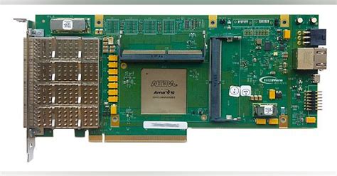 Pci Express Board With Altera Fpgas And Socs For Sigint And Cyber Security Introduced By