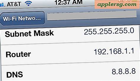 Lambat IPhone Wi Fi Mempercepat Koneksi Nirkabel IOS Dengan Server DNS Yang Lebih Cepat