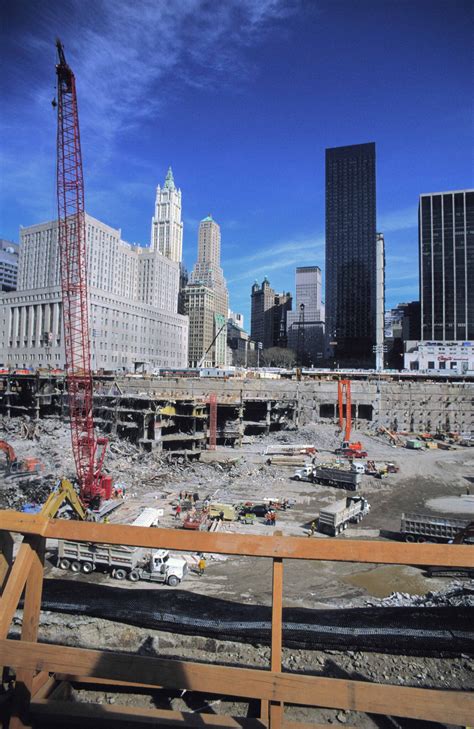 Construction Views World Trade Center Rebuilding