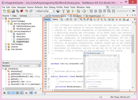 Split Windows In Netbeans Stack Overflow