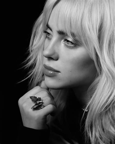 Billie Eilish Billie Eilish Black And White Portraits Billie