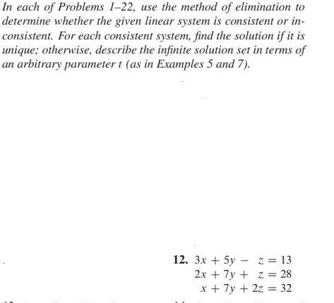 Solved In Each Of Problems 1 22 Use The Method Of Chegg Com