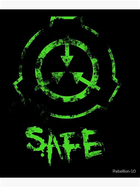 Scp Foundation Safe Photographic Print By Rebellion 10 Redbubble