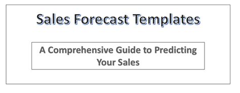 Sales Forecast Templates A Comprehensive Guide By Ezio Auditoree Jun 2024 Medium