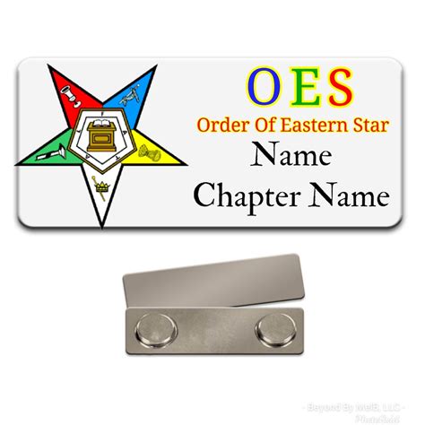 Oes Name Badge Etsy