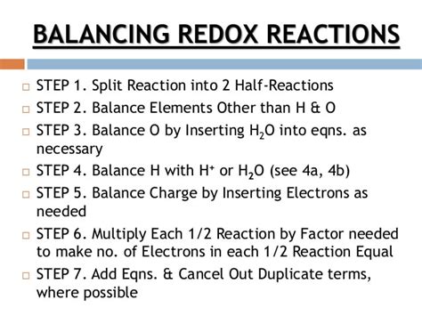 Redox Teacher Sep