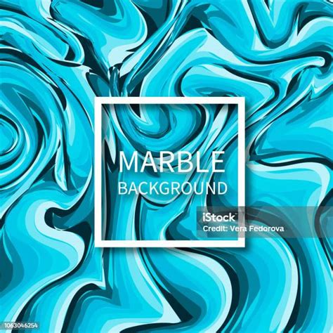 어둡고 밝은 파란색 대리석 질감 배경 혼합 액체 효과 배경 막입니다 오일 페인팅 모방 마블 표면 벡터 일러스트입니다 0명에 대한 스톡 벡터 아트 및 기타 이미지 Istock