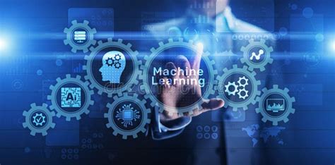 Machine Deep Learning Algorithms Artificial Intelligence Ai Automation And Modern Technology