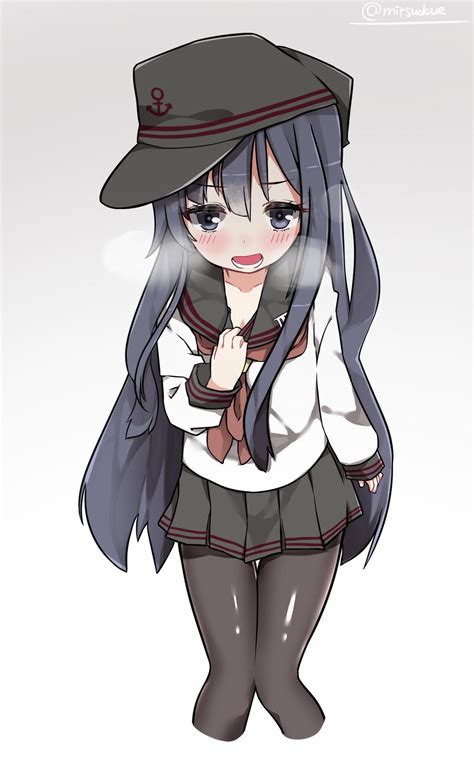 Akatsuki And Akatsuki Kai Ni Kantai Collection Drawn By Mitsudoue Danbooru