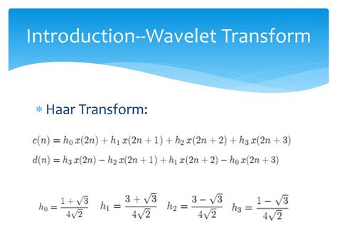 Ppt Time Frequency Analysis And Wavelet Transform Oral Presentation Powerpoint Presentation