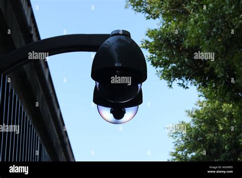 Modern Security Camera And Cctv Stock Photo Alamy