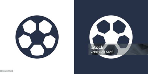축구 공 아이콘입니다 솔리드 아이콘 벡터 그림입니다 웹사이트 디자인 로고 앱 템플릿 Ui 등 Championship에 대한 스톡 벡터 아트 및 기타 이미지 Istock