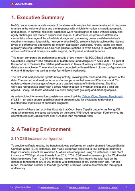 performance evaluation of nosql databases as a service couchbase