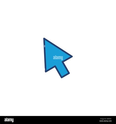 Click Icon Vector Pointer Arrow Icon Cursor Icon Vector Stock Vector