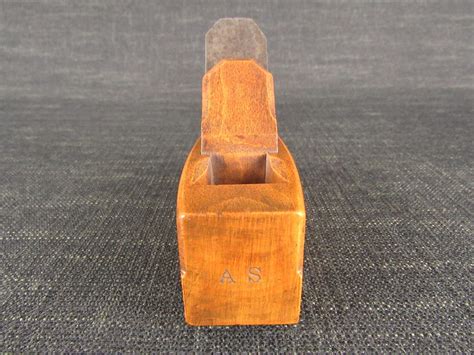 Small Wooden Compass Smoothing Thumb Plane SOLD