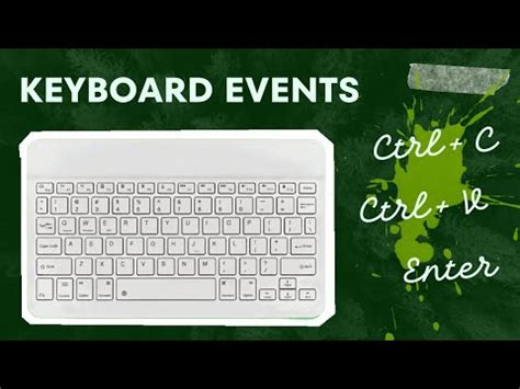 How To Handle Keyboard Events In Windows Form App Using C Visual