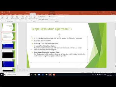 Scope Resolution Operator In C YouTube