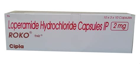 Roko Loperamide Hydrochloride Ip Capsules Cipla Ltd At Best Price In