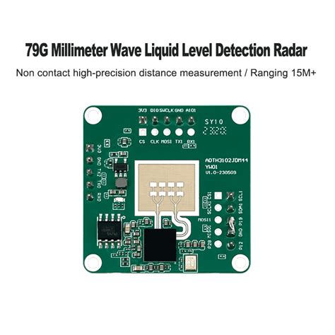 24ghz Human Presence Body Induction Distance Detection Radar Sensor Module Support Gpio And Uart