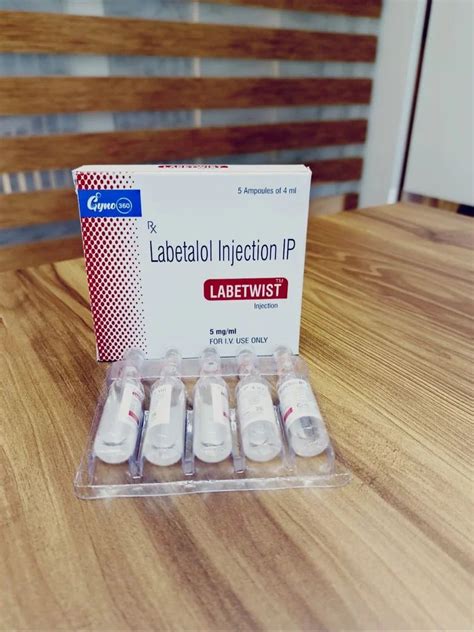Labetalol 5mg Ml Injection As Directed By A Physician At ₹ 199 Vial In